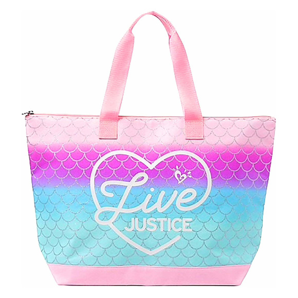Justice | Accessories | Justice Girls Mermaid Scale Weekender Beach ...
